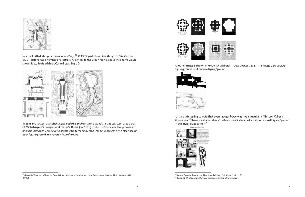 The Legacy of Colin Rowe and the Figure/Ground Drawing – Looking@Cities