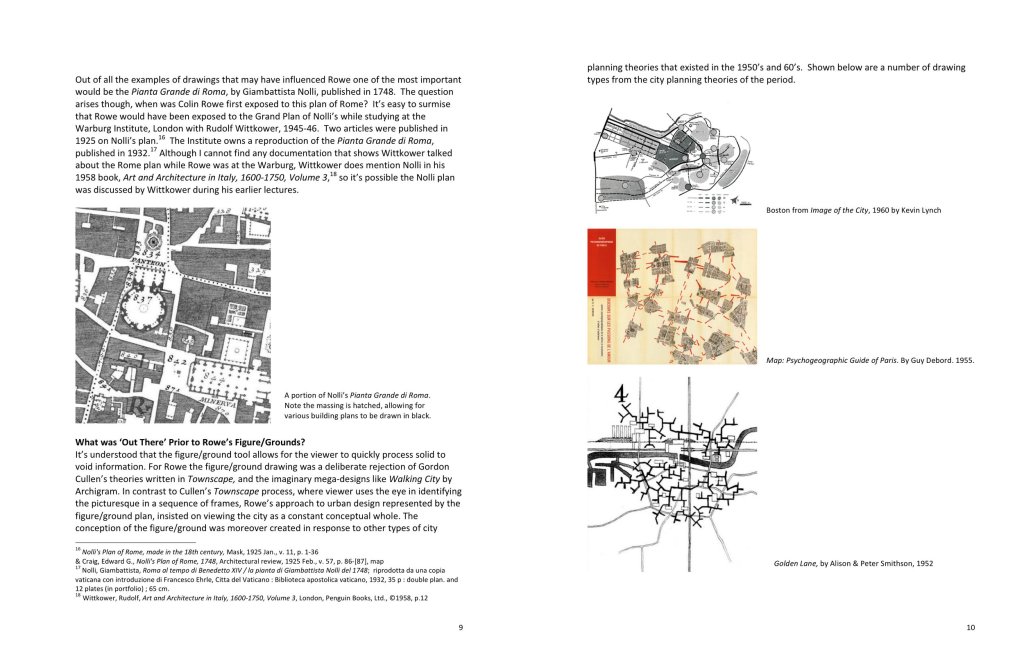 The Legacy of Colin Rowe and the Figure/Ground Drawing – Looking@Cities