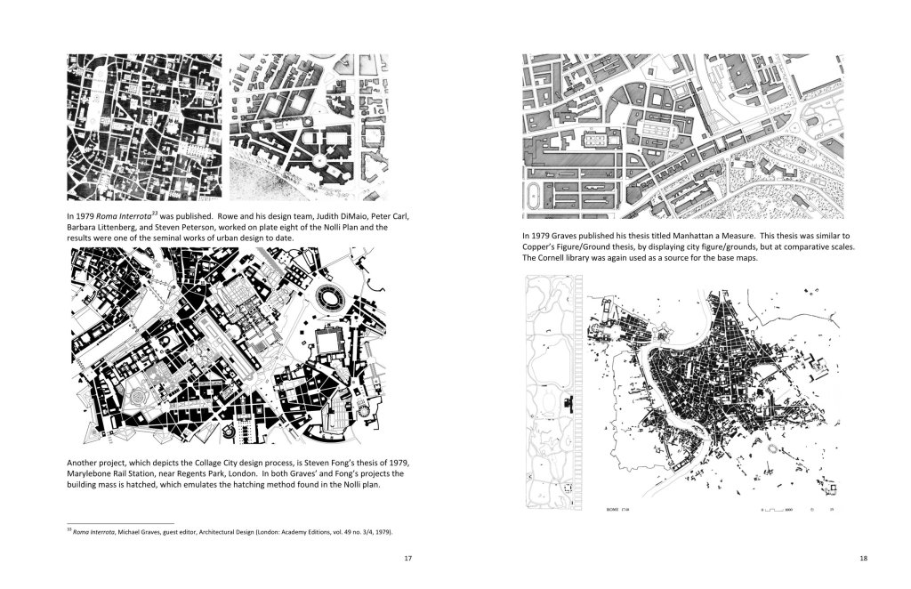 The Legacy of Colin Rowe and the Figure/Ground Drawing – Looking@Cities