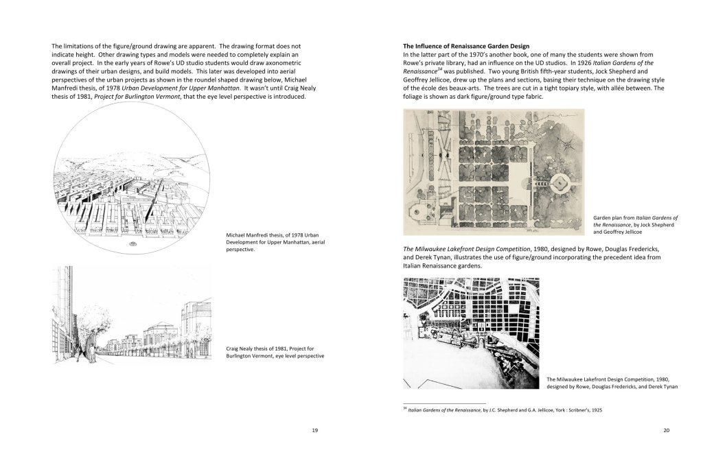 The Legacy of Colin Rowe and the Figure/Ground Drawing – Looking@Cities