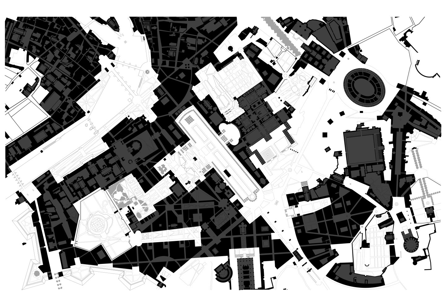 Poché: In Architectural Design and Urban Design – Looking@Cities