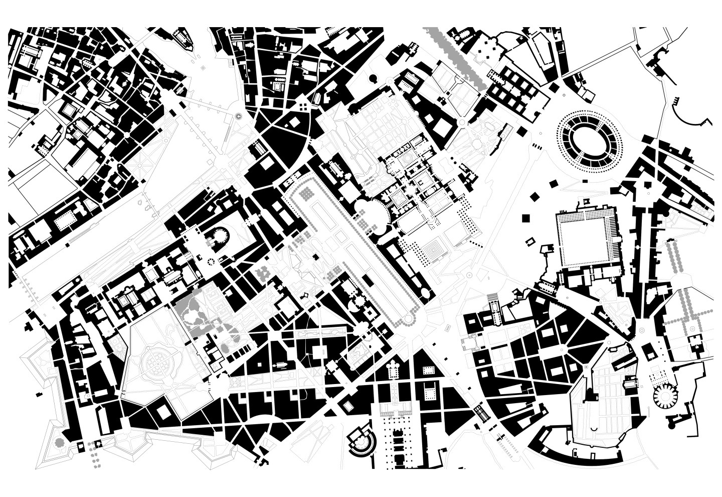 Poché: In Architectural Design and Urban Design – Looking@Cities