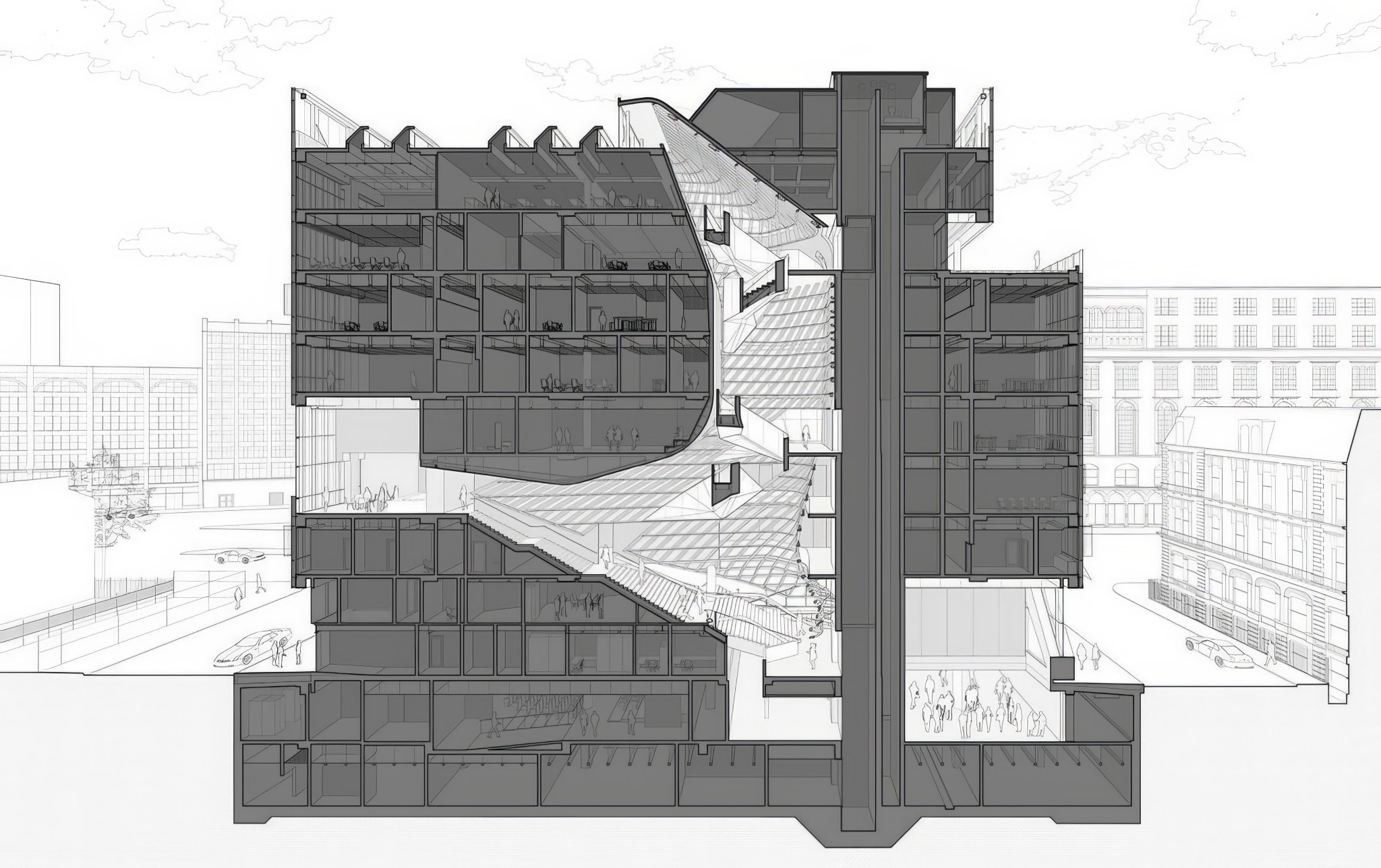 Poché: In Architectural Design and Urban Design – Looking@Cities